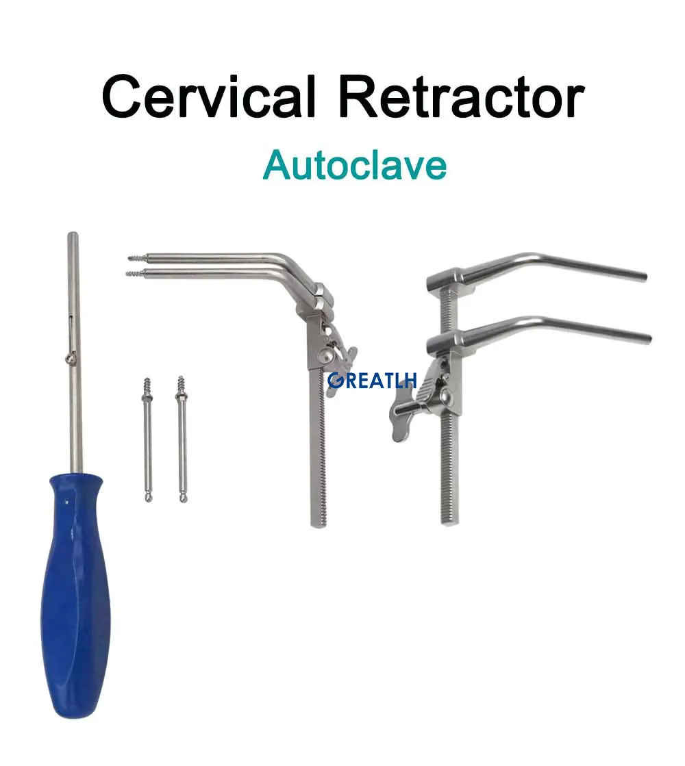 Orthopedic Instruments - Cervical Retractor Set for Surgery