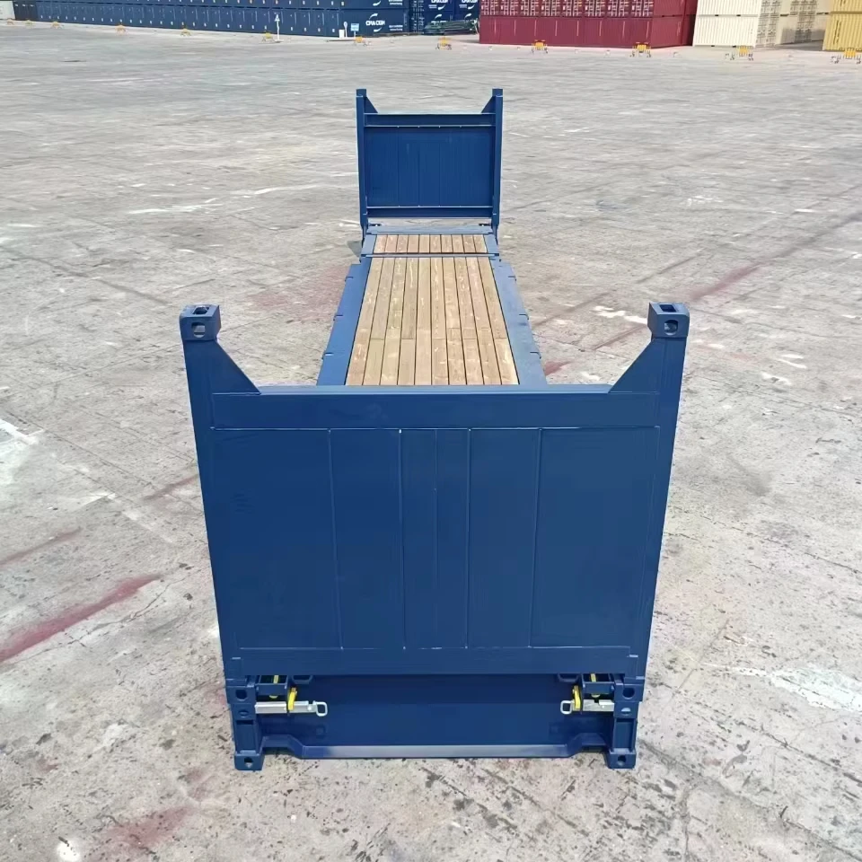 40ft ISO Platform Flat Deck Container| Alibaba.com