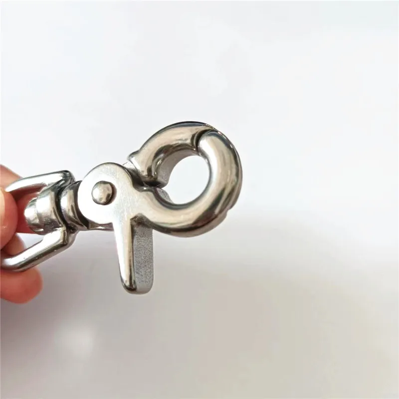 66mm Stainless Steel 316 Trigger Snap Hook - Durable & Versatile