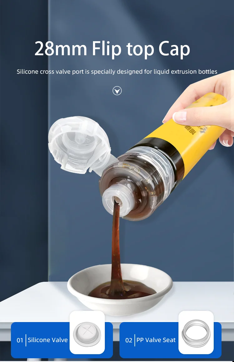 Wholesale Liquid Luxury Plastic Squeeze Bottle Caps