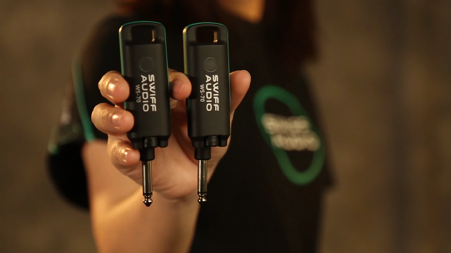 New Version Swiff Rechargeable Ws-70 Wireless Guitar System Digital ...