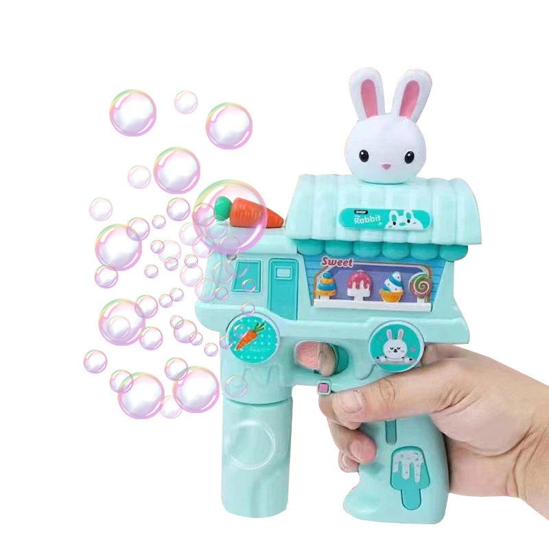 Bunny Bubble Gun Cartoon Animal Blowing Bubbles Toy| Alibaba.com
