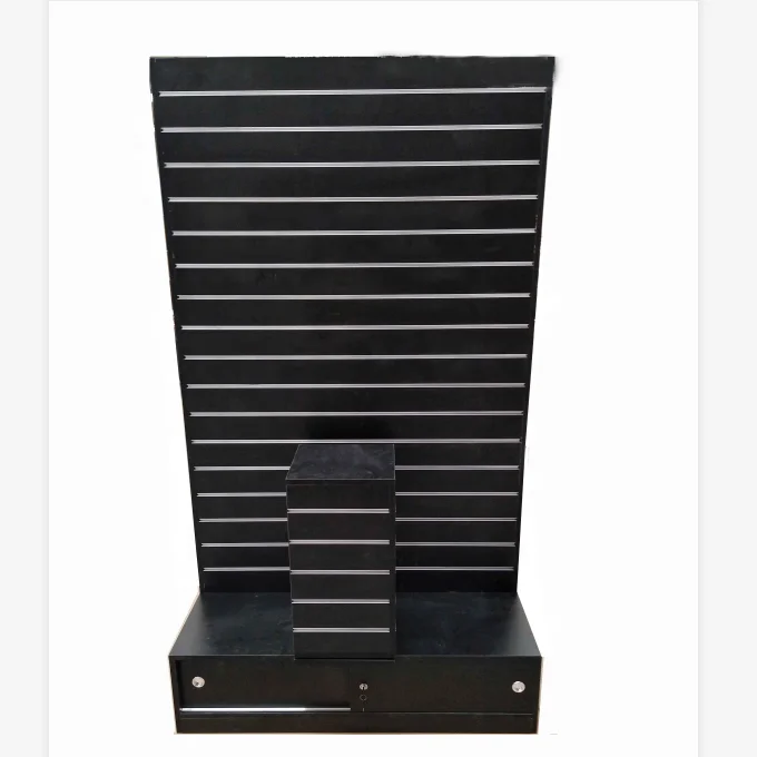 Sales Counter With Slatwall Front For Merchandising Gift And Small ...