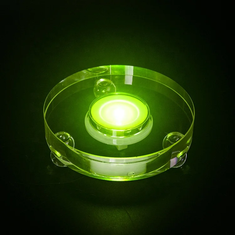 LED Crystal Display Holders - Illuminate Your Crafts