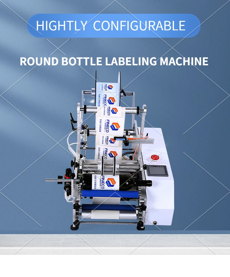 Fk603 Desk Top Mini Manual Bottle Labler Price Tagger Sticker Labeling ...