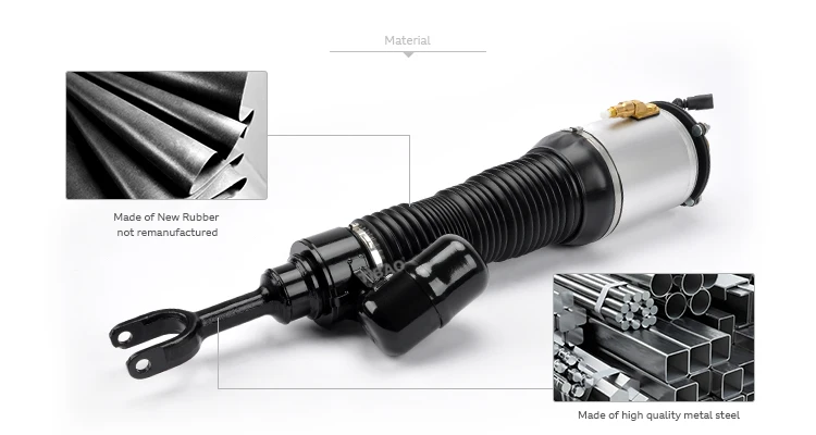 Tibao Universal Air Suspension Bags Kit Shock Absorber Pneumatic Air ...