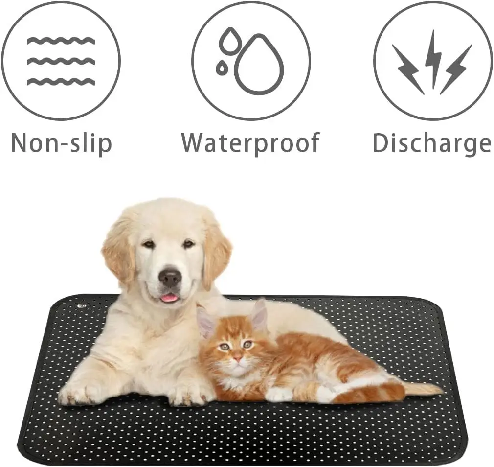 Conductive Grounding Leather Mat, Grounding Pad Kit, Earth Therapy for ...