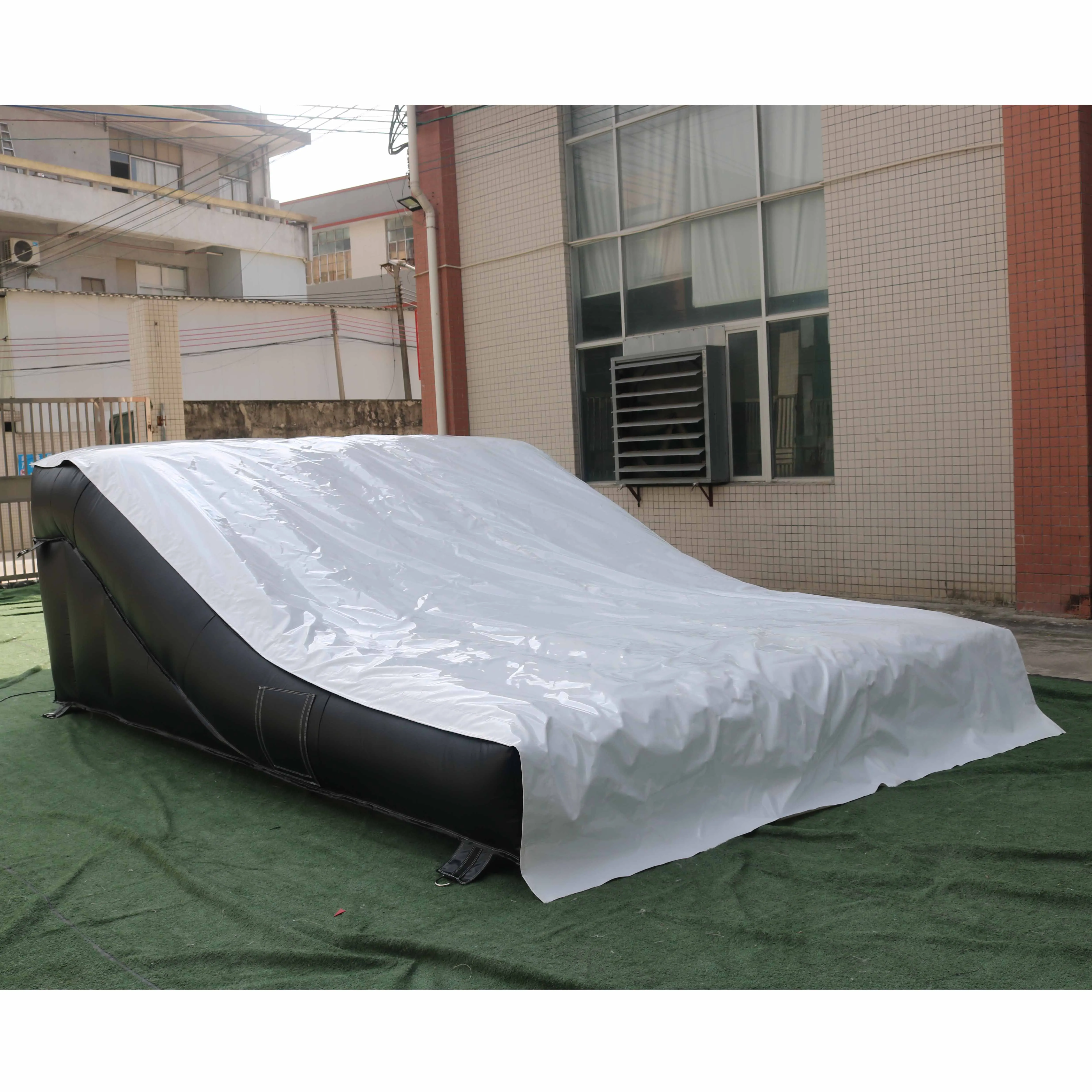 Bmx Fmx Stunt Inflatable Big Safety Stunt Airbag Stunt Air Bag Bike Jump Inflatable Motorbike ...
