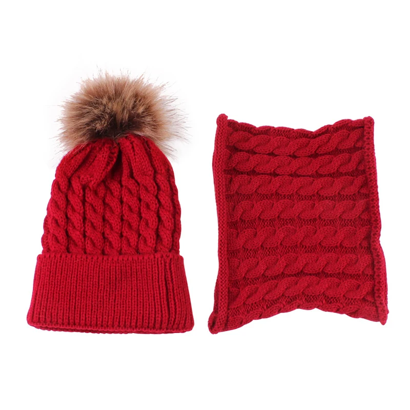 Newborn Soft Warm Hat Cap Baby Girl Boy Knitted Cap Kids Autumn Winter ...