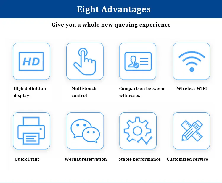 Xkr Banks Queue Management System Ticket Kiosk Queue Number Machine ...
