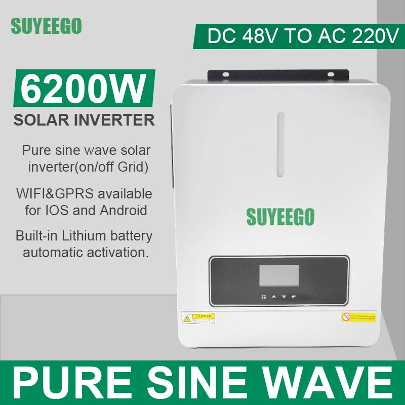 SUYEEGO 6.2kw Solar Inverter - Efficient Hybrid Solution