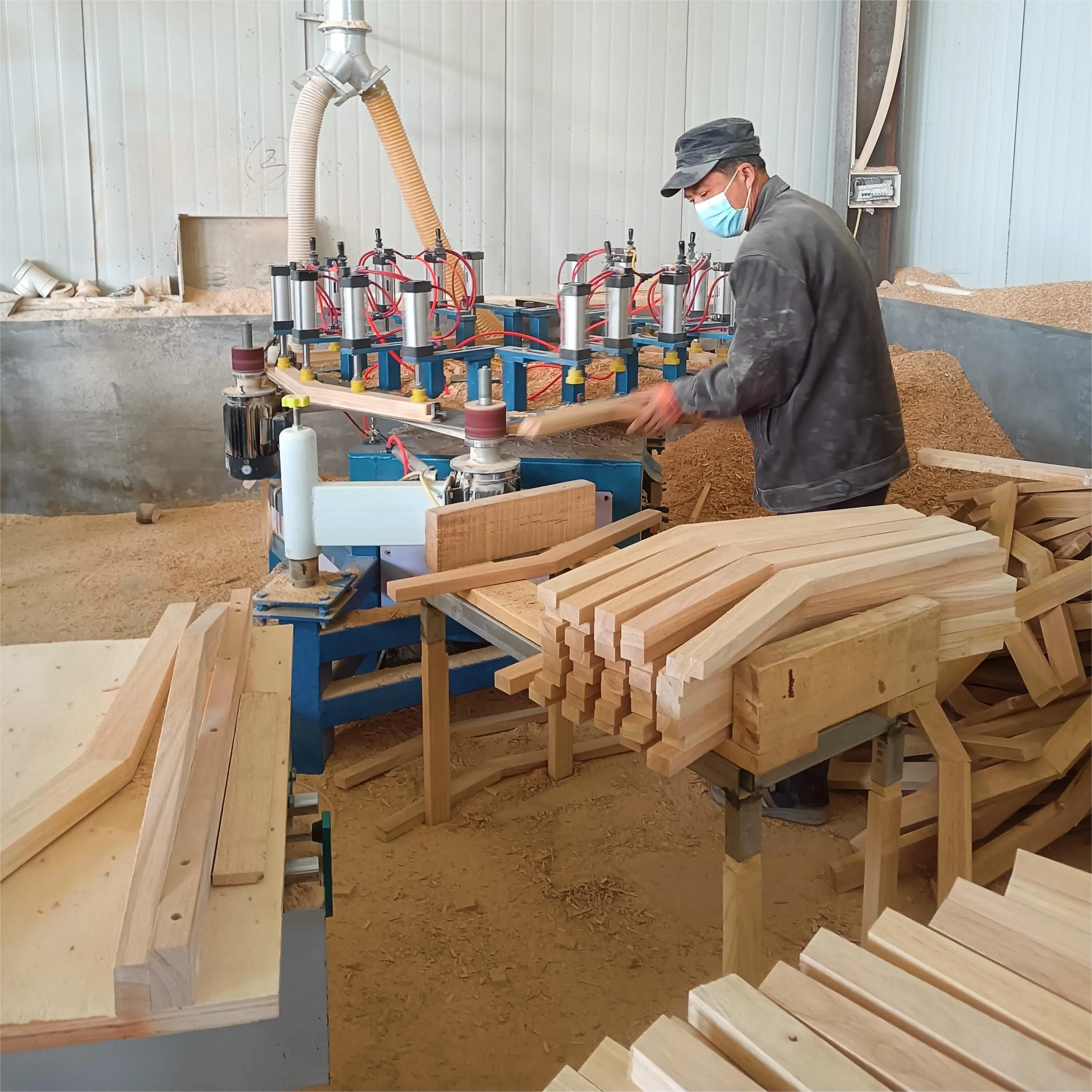 Multifunctional Turntable Profiling Milling Machine Wooden Furniture ...