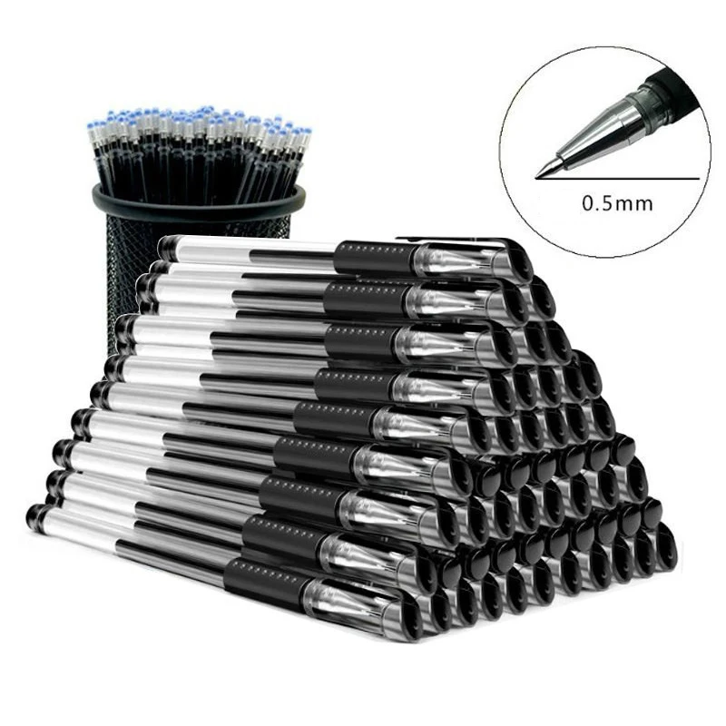 0.5mm Cheap Gel Pens Stationery Wholesale Student Office Supplies ...