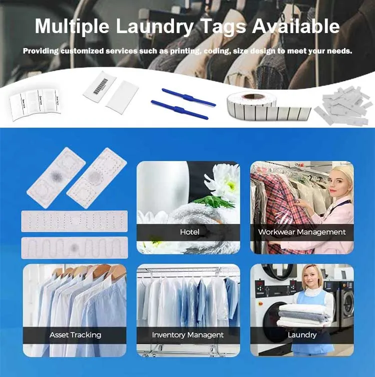 Wholesale RFID Clothing Label Laundry RFID Sticker Waterproof Washable ...
