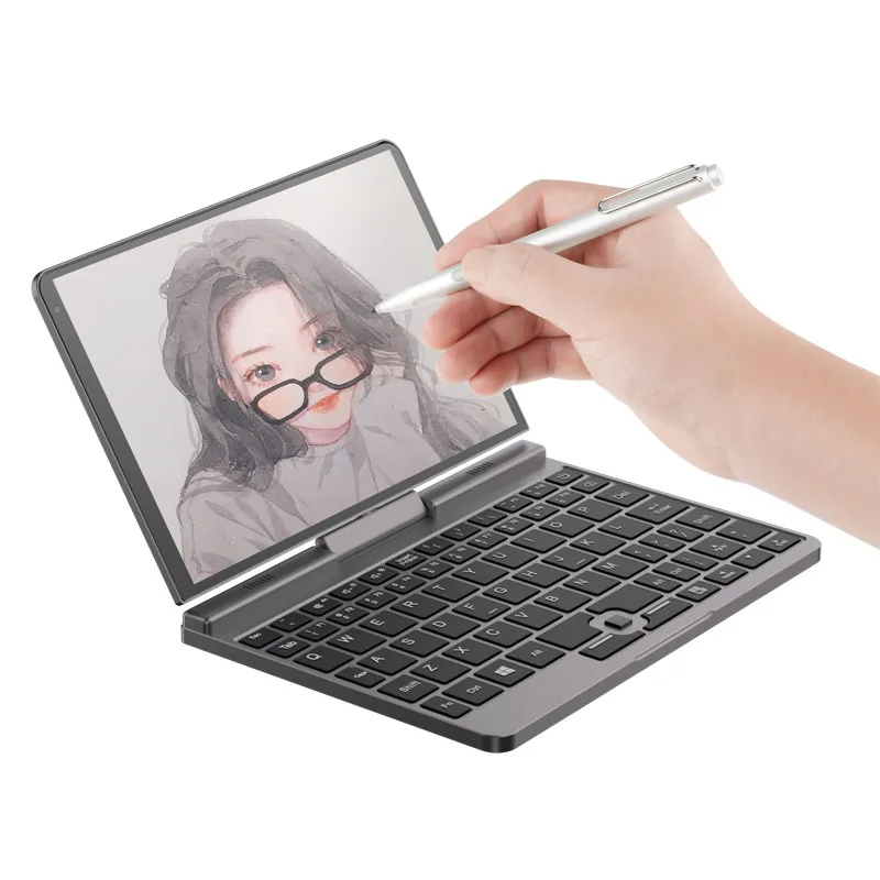 Customized 2 In 1 Laptop 360 Degree Rotary Touch Screen Laptop Computer ...