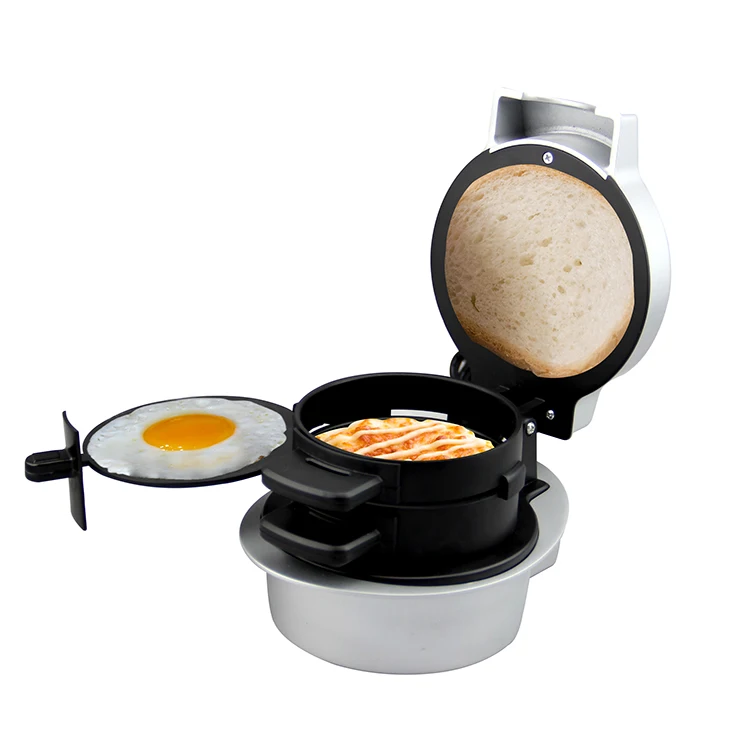 220V Breakfast Mini Electric Hamburger Sandwich Patty Maker