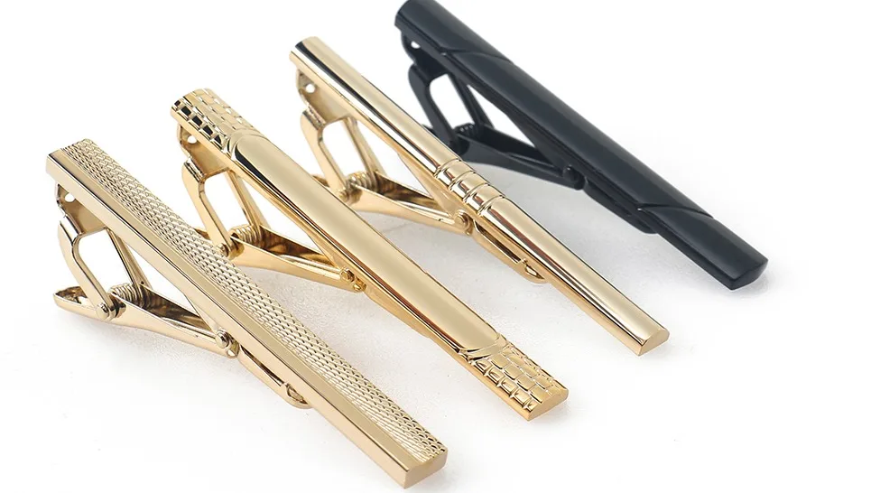 Tie Bars For Wedding YADOCA Tie Clips For Men - 10 PCS Set With Black ...