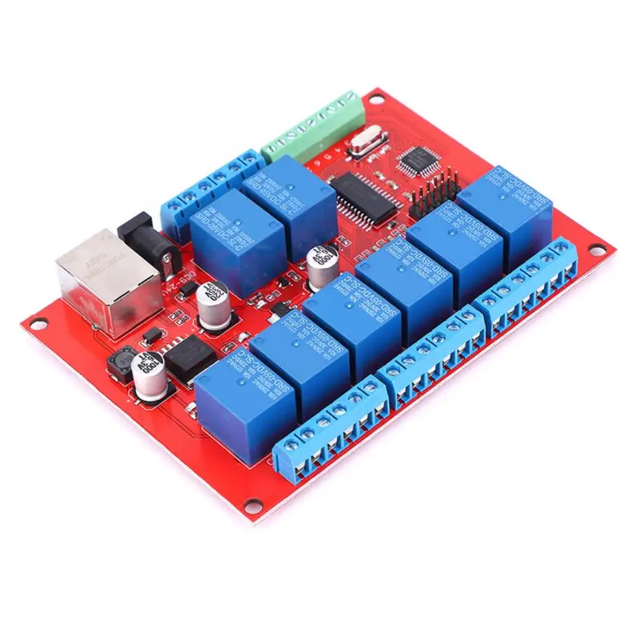 8-channel Ethernet Relay Board - High-Quality Control Module