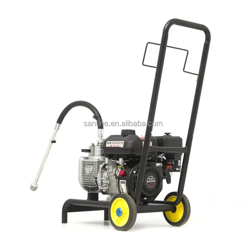 Professional Trolley-type Gasoline Engine Airless Paint Sprayer ...