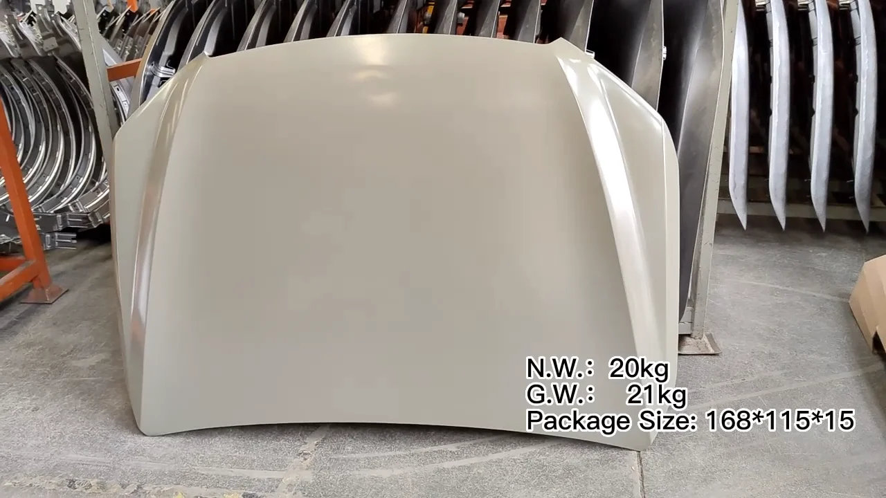 High Quality Pickup Truck Engine Hood Bonnet Cover For Isuzu Dmax 2020 ...