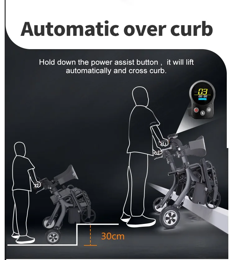 Portable Transfer Chair - High-End Multifunctional Walker