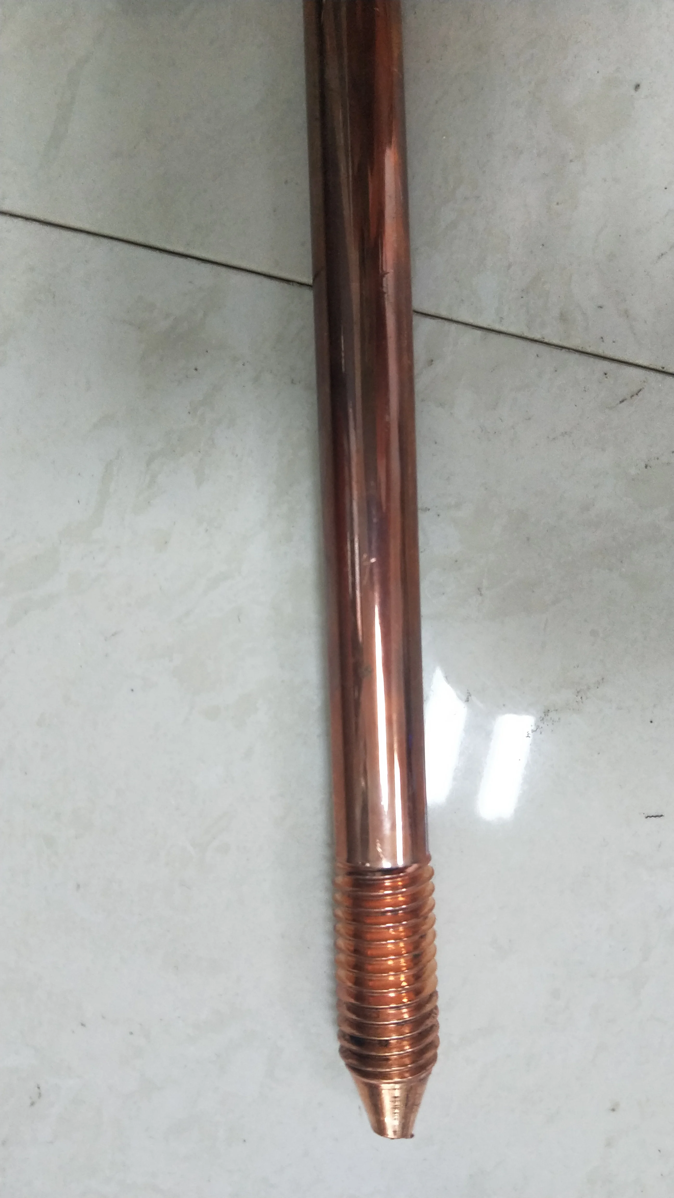 COPPER GROUNDING ROD 16 MM DIAMETER 2500MM LENGTH - Pure Cu