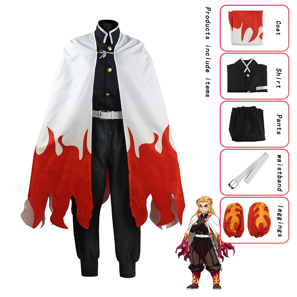 Anime Demon Slayer Cosplay Costume Tanjire Agatsuma Zenitsu Tomioka ...