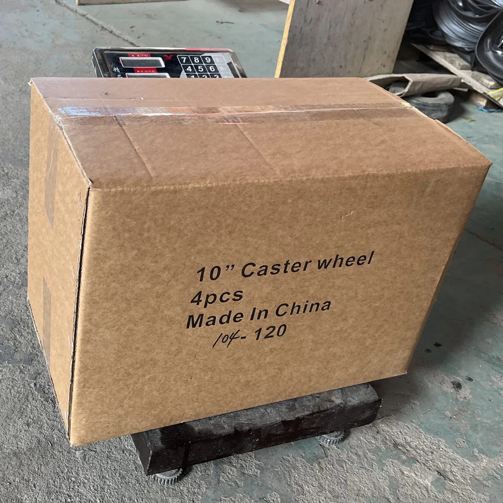 8 Inch Heavy Duty Industrial Pneumatic Casters 2.50-4 Heavy Duty ...