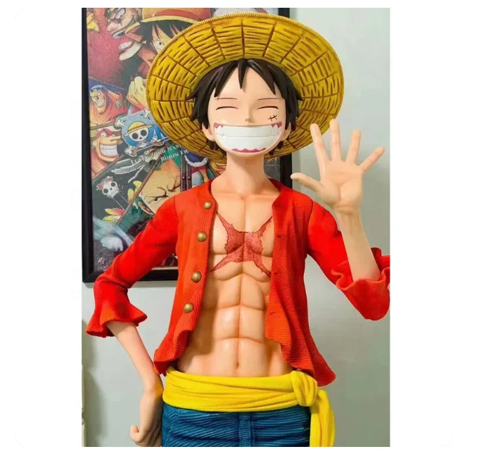 Custom Nika Luffy Gear 5 Resin Action Figure Resin Statue Life Size ...