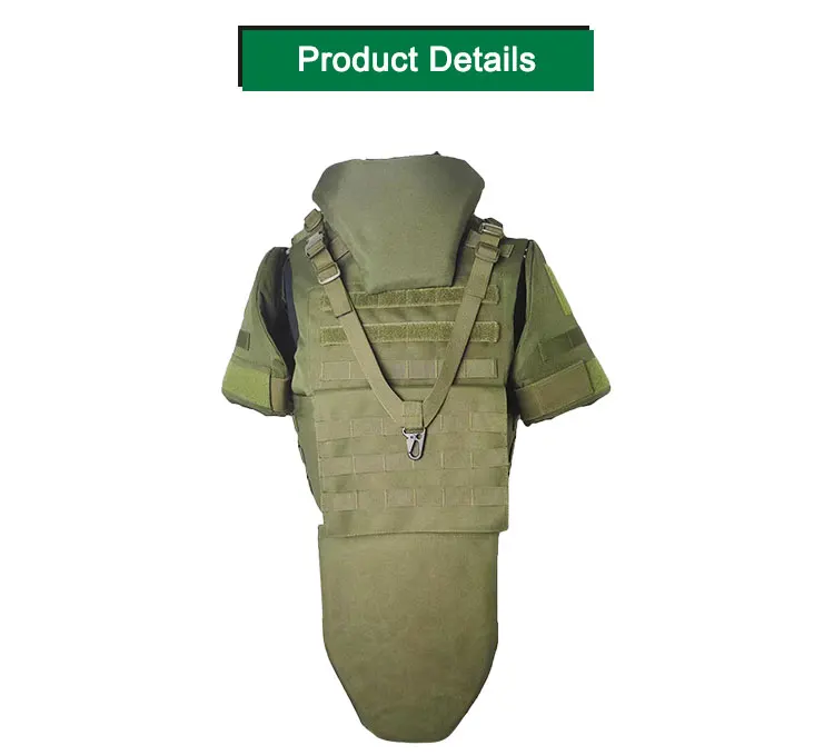 Custom Full Protective Vest with Groin Protective Pad Combat Tactical ...