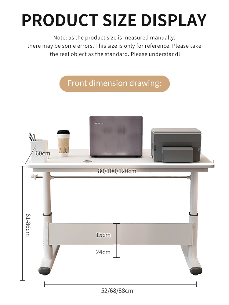 Dnz-01modern Office Table Office Desks Office Furniture Adjustable ...