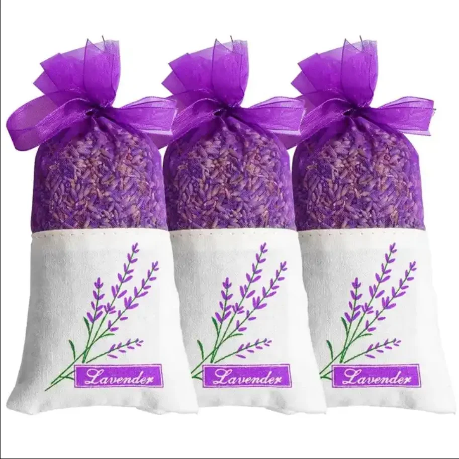 Natural Lavender Sachets - Fragrant Wardrobe Deodorants