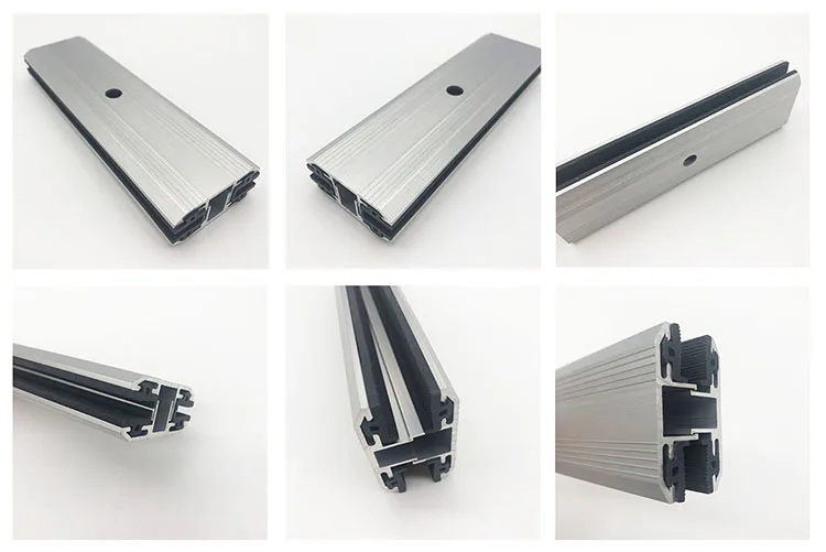 Frameless Solar Pv Panel Inter Clip Module Mounting Mid Clamp - Buy ...