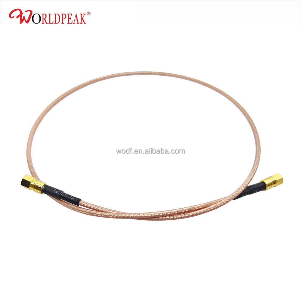SMC Female to SMC Female Jack Straight RF Cable Assembly Pigtail ...