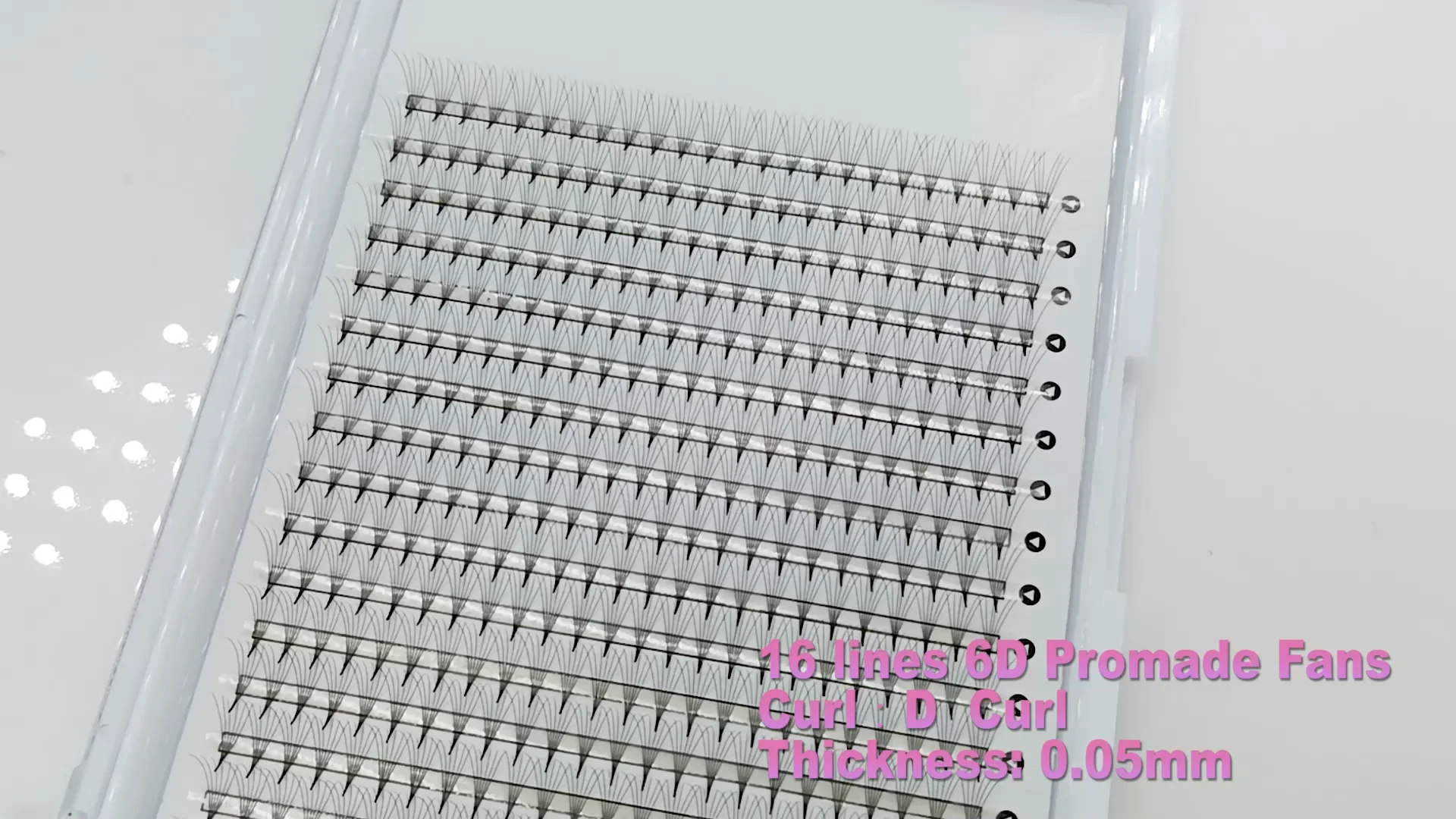Handmade 5d 6d 8d 10d 12d Rapid Mega Storage Lash Xl Tray 1000 Eyelash ...