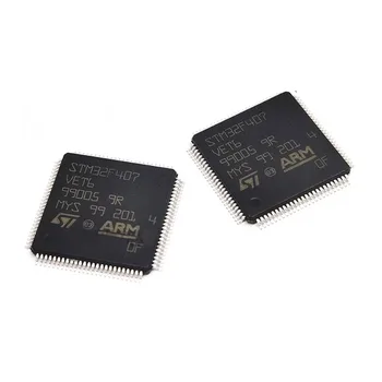 Stm32f407vet6 Stm32f Mcu 32-bit Stm32 Arm M4f 512kb Flash Lqfp100 Stm32f407 Ic Chip Programmer ...