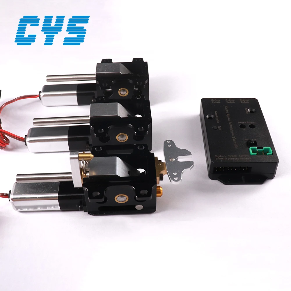 Cys-r2090 Electric Retractable Landing Gear Set 25kg For 6~12kg Vortex Jet Aircraft Hight ...