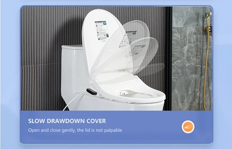 Simple Design Bathroom Full Function Electric Smart Bidet Toilet Seat ...
