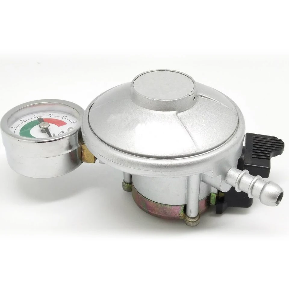 Cheap Price 20mm 22mm 27mm LPG Gas Regulator with Meter
