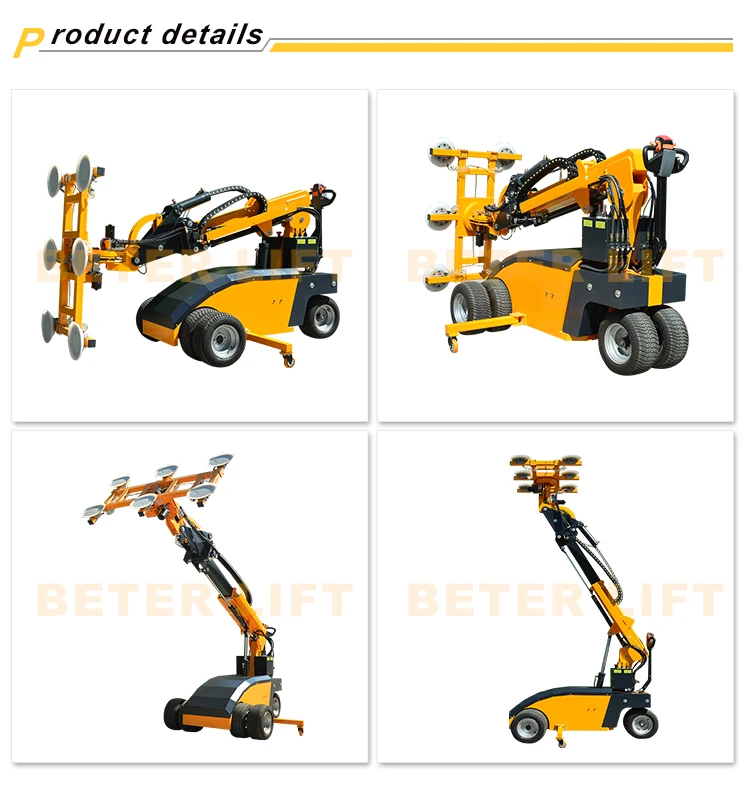 16ft Glazing Lifting And Installing Lifting Machine Flexible Vacuum ...