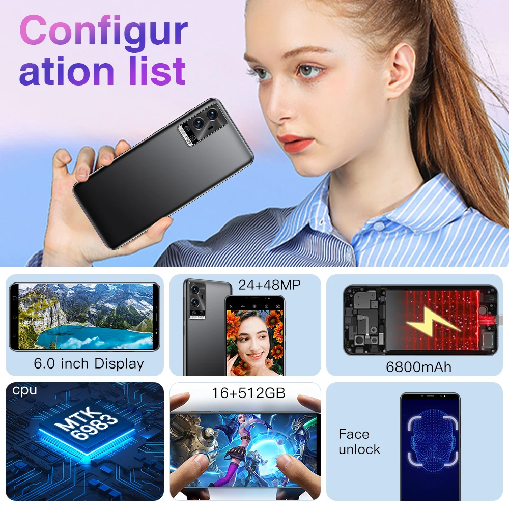 Wholesale Cheap Android Phone Free Shipping Oneplus 9 Pro Realme 7 Pro ...