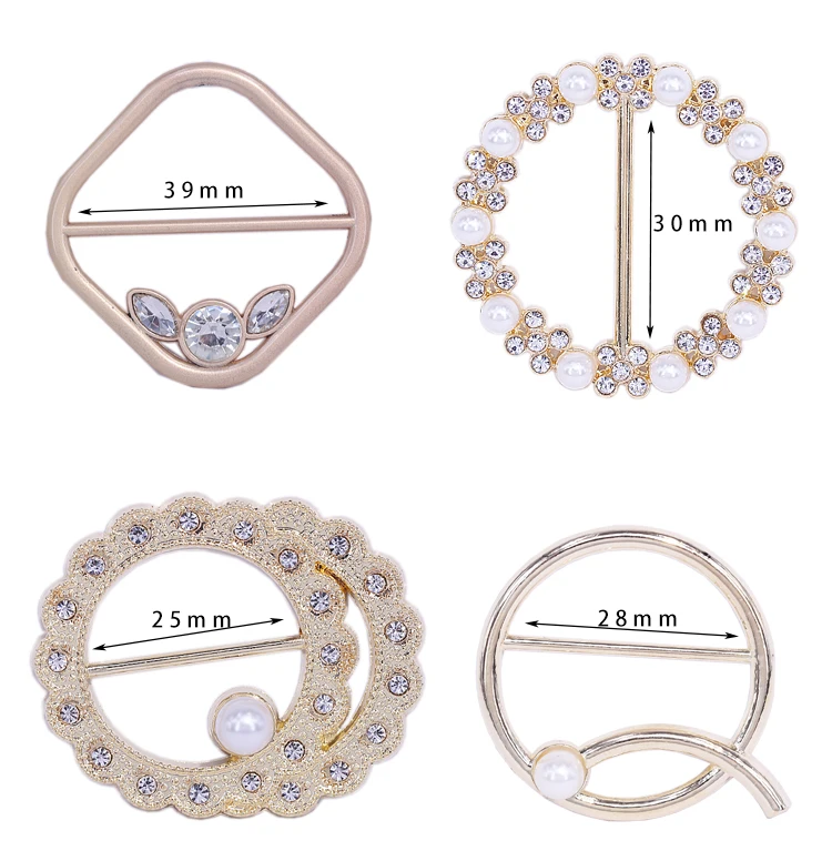 Fancy Design Metal Rhinestone Belt Buckle Bling Diamond Crystal Diy ...
