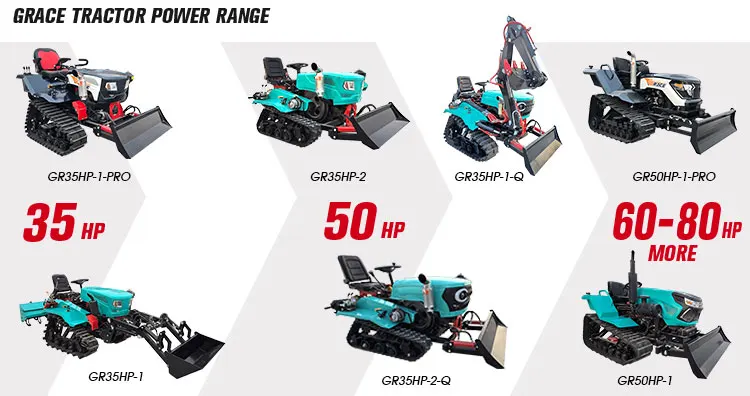 Remote Control Multifunction Ride on Chinese Mini Farm Tiller Crawler ...