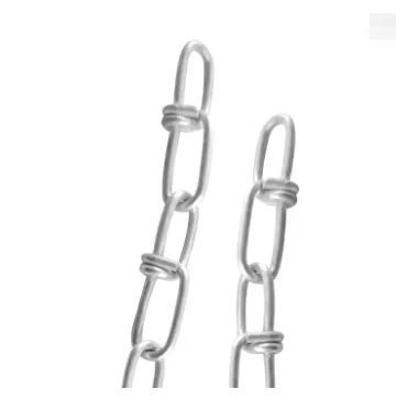 Din5686 3 X15ft Zinc Plated Double Loop Chain Weldless Link Chain - Buy ...