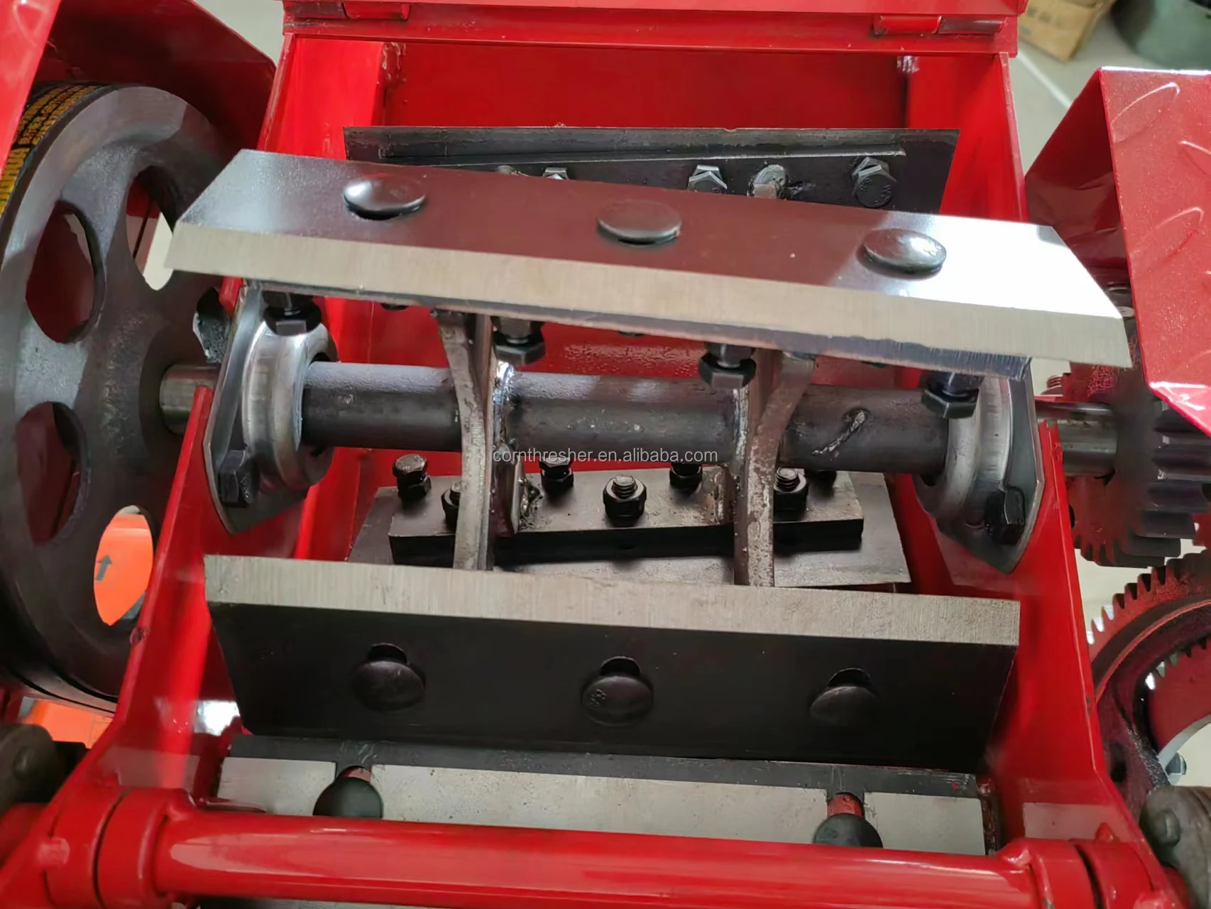 Agricultural Fodder Cutter Crusher Poultry Corn Wheat Straw Hay Feed ...