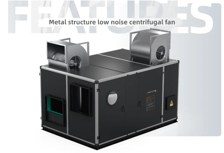 9000m3/h Ac Motor Mvhr Erv Hrv Energy-saving Heat Recovery Ventilation ...