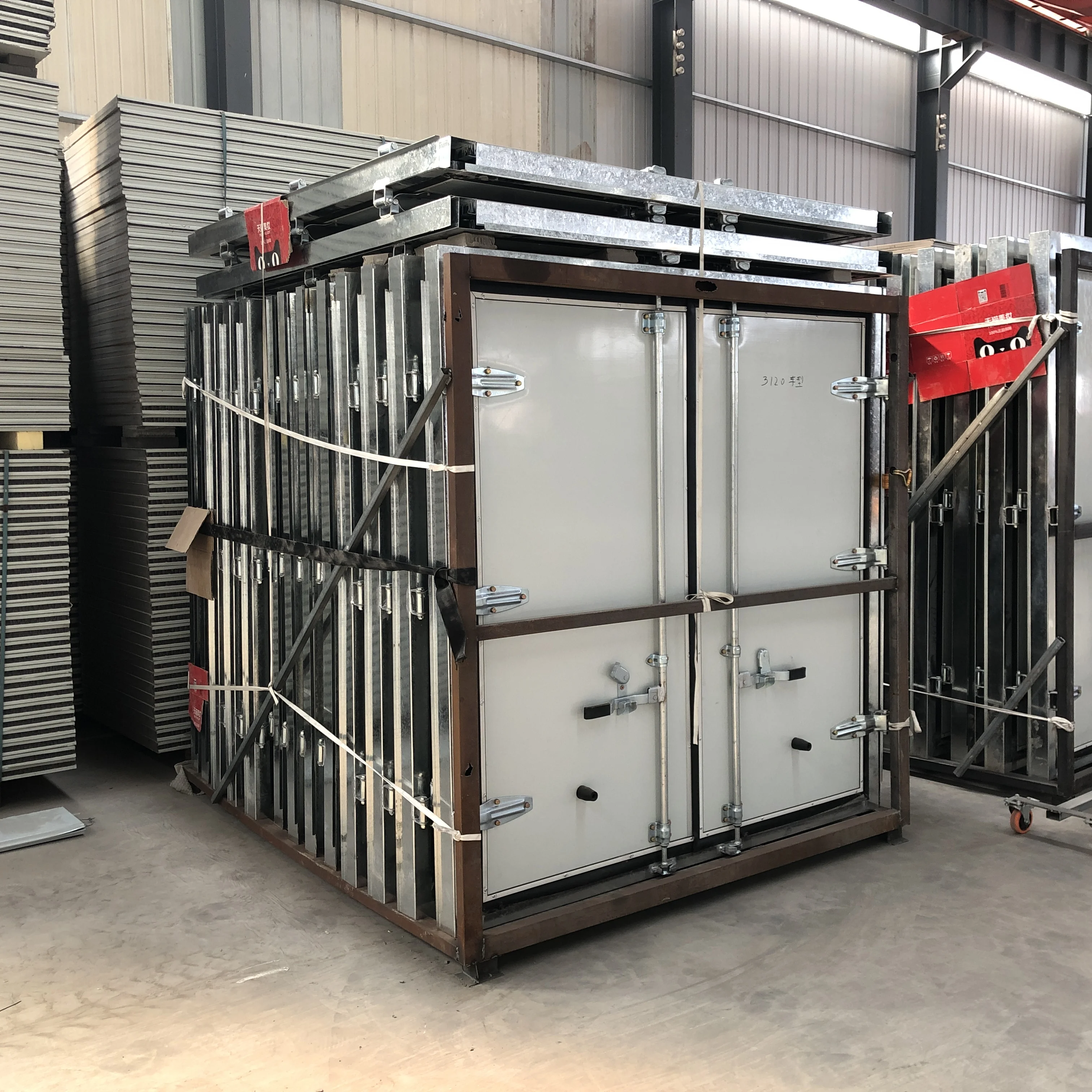 New Dongfeng and Jiefang Truck Body Refrigerated Cold Cargo Van and ...