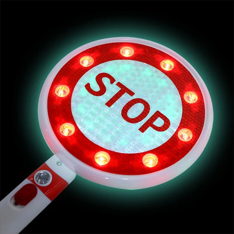 Highlight Go Stop Flashing Command Sign Traffic Safety Command Sign ...