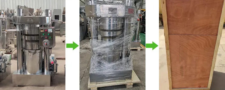 Hydraulic Cold Press Sesame Seed Coconut Olive Avocado Oil Process ...