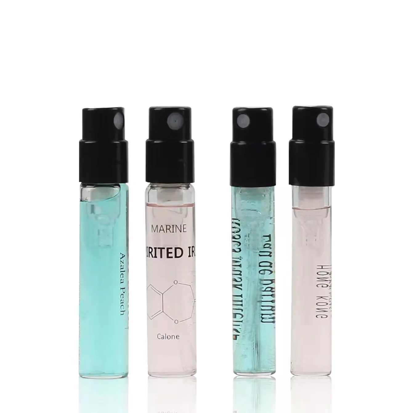 Custom Logo Mini Black Perfume Test Spray Bottles - 1.5ml, 2ml, 3ml ...